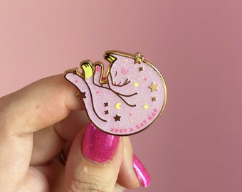 Cat Nap Pin - Etsy