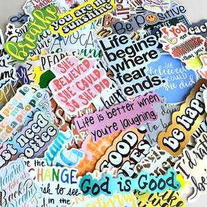 Sticker Pack Mystery Sticker Lot Random for Laptop Water Bottle Locker ...