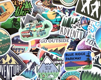 Sticker Pack Mystery Sticker Lot Random for Laptop Water Bottle Locker ...