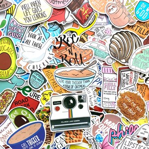 Sticker Pack Mystery Sticker Lot Random for Laptop Water Bottle Locker ...