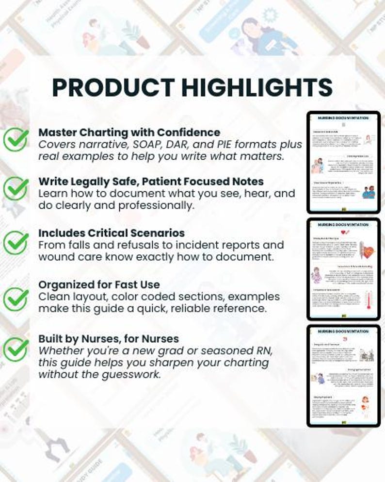 Nursing Documentation Guide | Legal, SOAP, Narrative & Shift Report ...