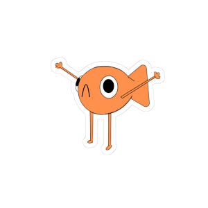 Le Poisson Steve Sticker - Etsy