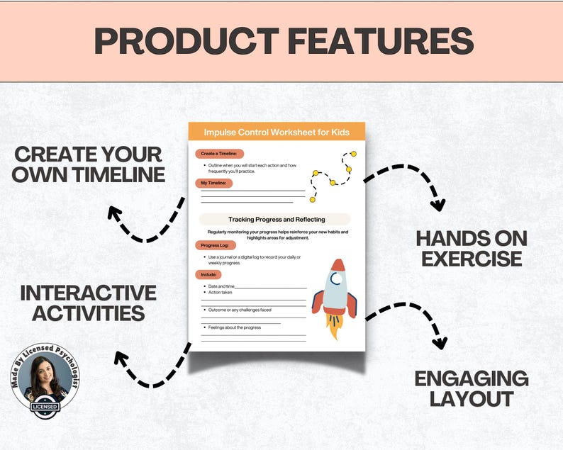 Impulse Control Mega Bundle Workbook, Emotional Regulation, Therapy ...