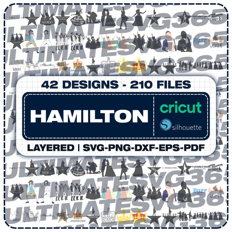 Hamilton Musical Logo - Etsy