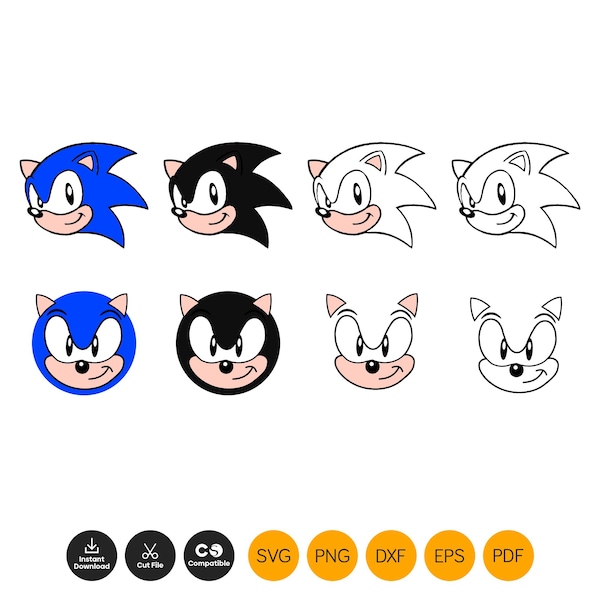 Sonic the Hedgehog Mask - Etsy
