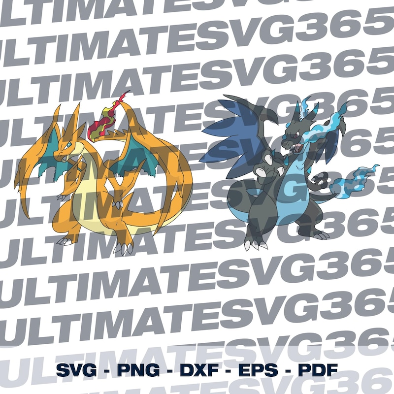 Mega Charizard X - Etsy
