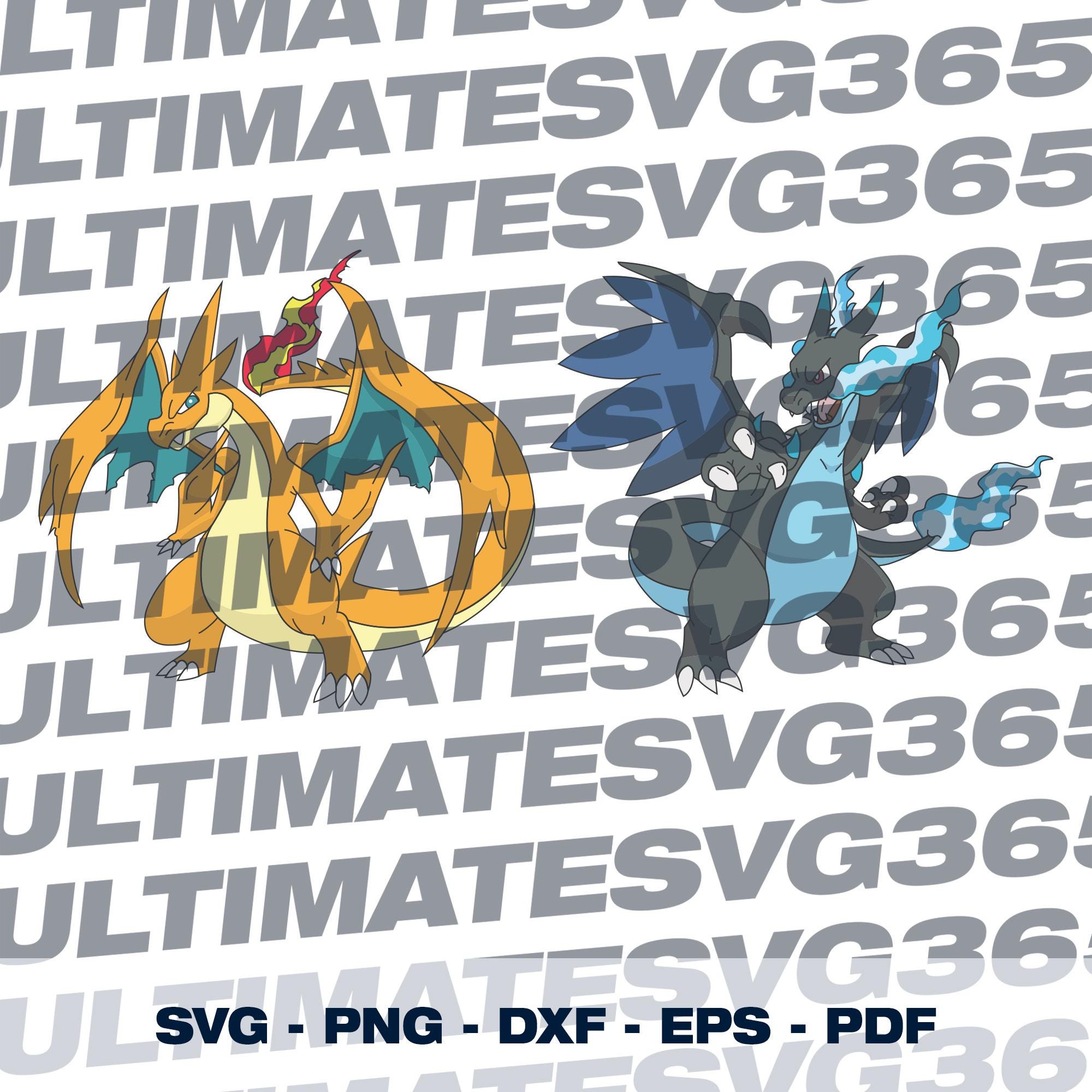 Charizard Outline Svg