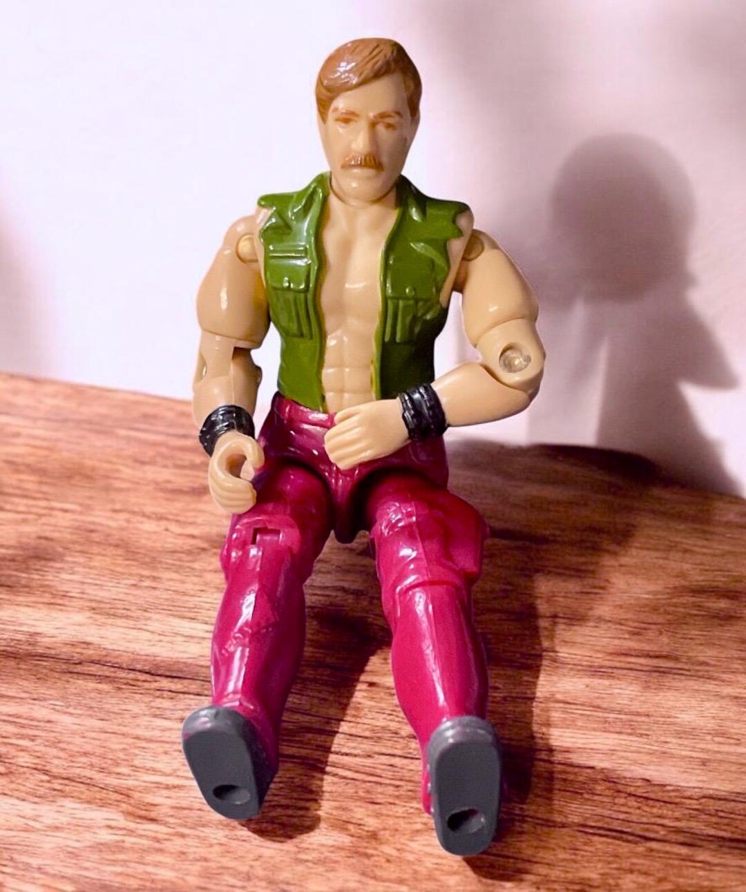 1988 G.I. Joe Wild Card Action Figure Hasbro Vintage Mean Dog Driver 3. ...