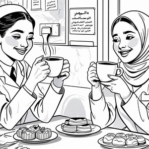 Nursing Break Time Coloring Book - Printable PDF for Nurses - Etsy