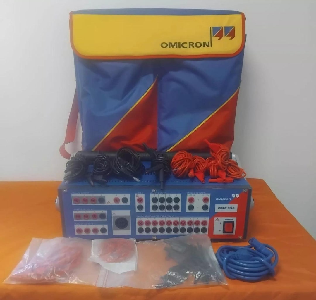 OMICRON CMC 356 Universal Relay Test Set and Commissioning Tool - Etsy