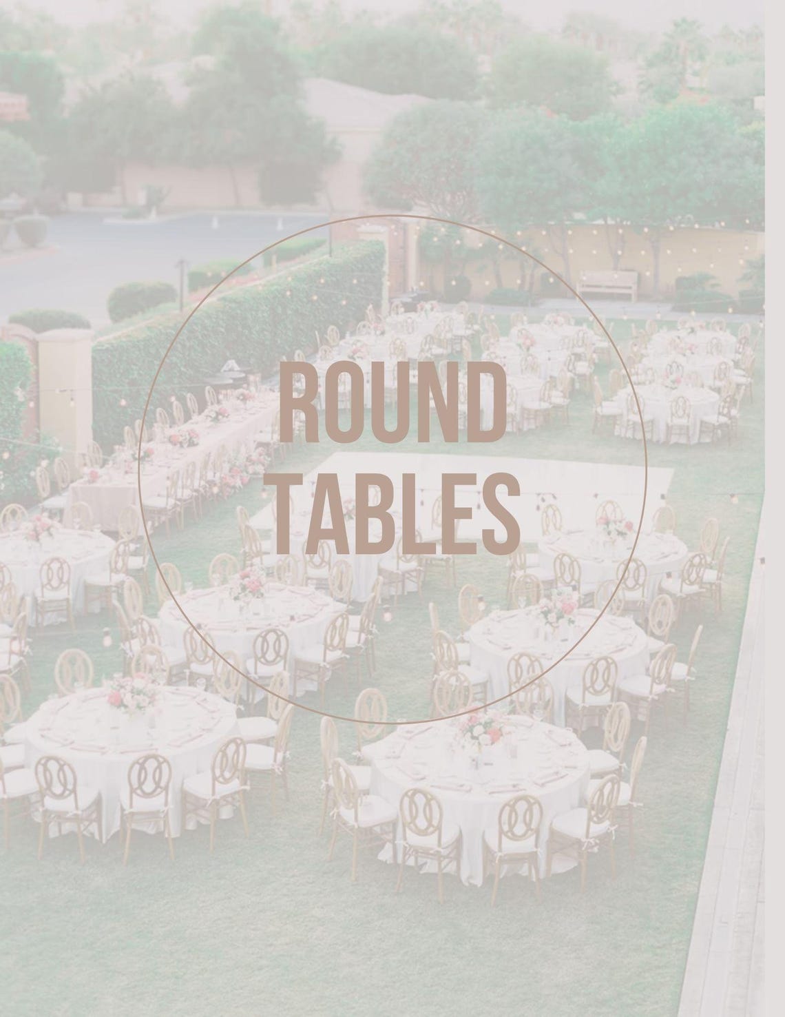 LIMITED OFFER! Wedding Seating Plan for Round Tables – Instant Download ...