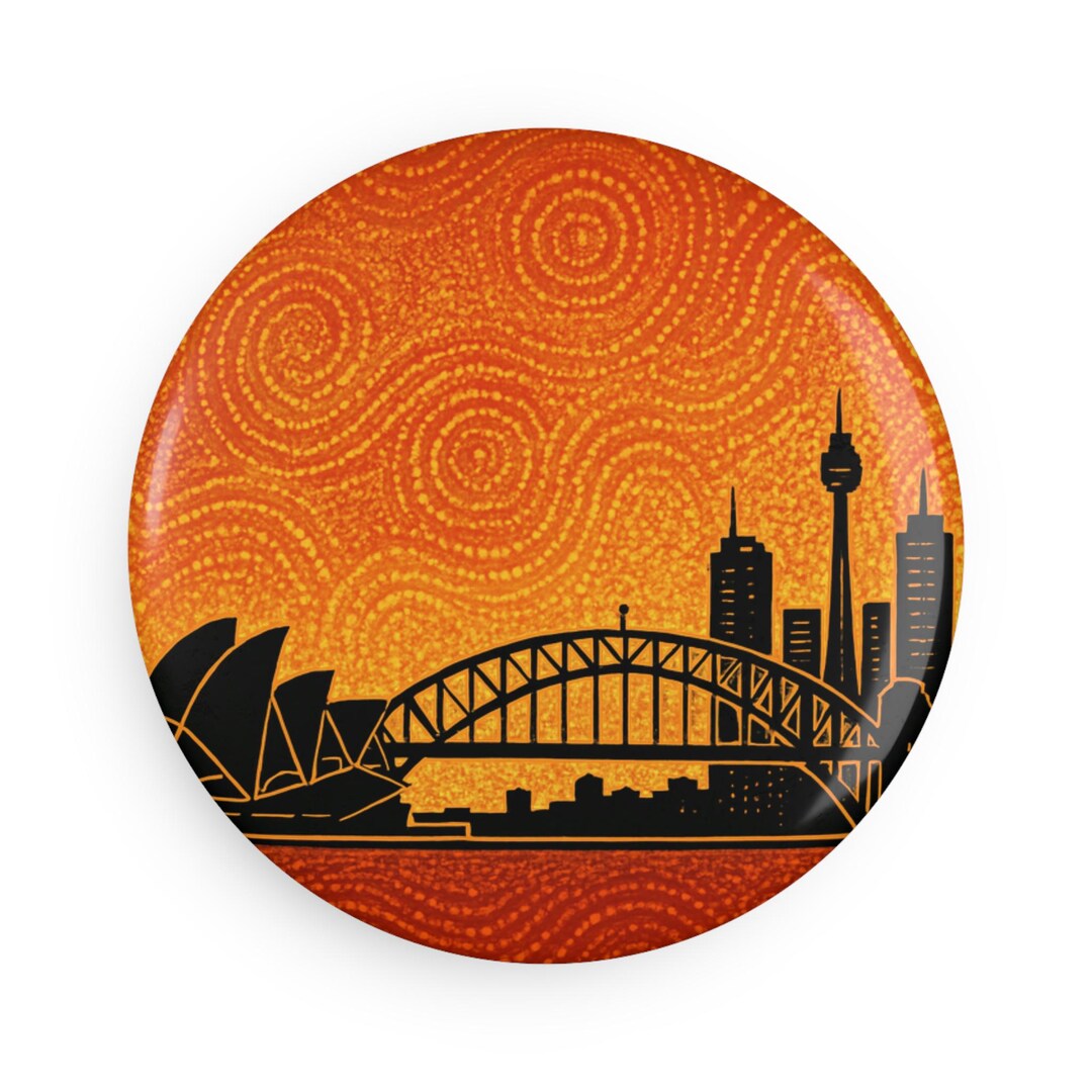Sydney Skyline Magnet - Etsy
