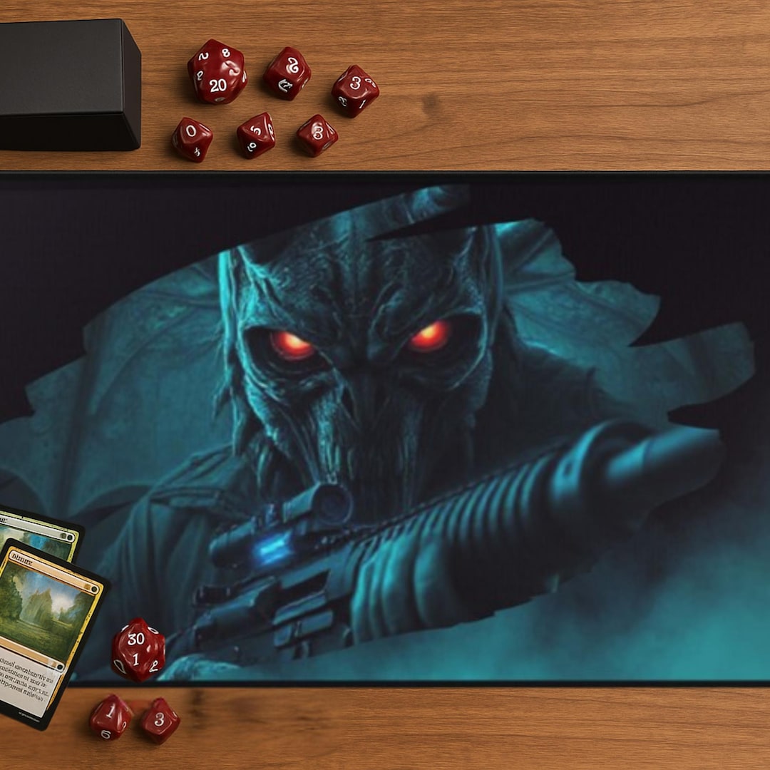 MTG Sniper Extra Large Playmat First Person Shooter Desk Mat TCG ...