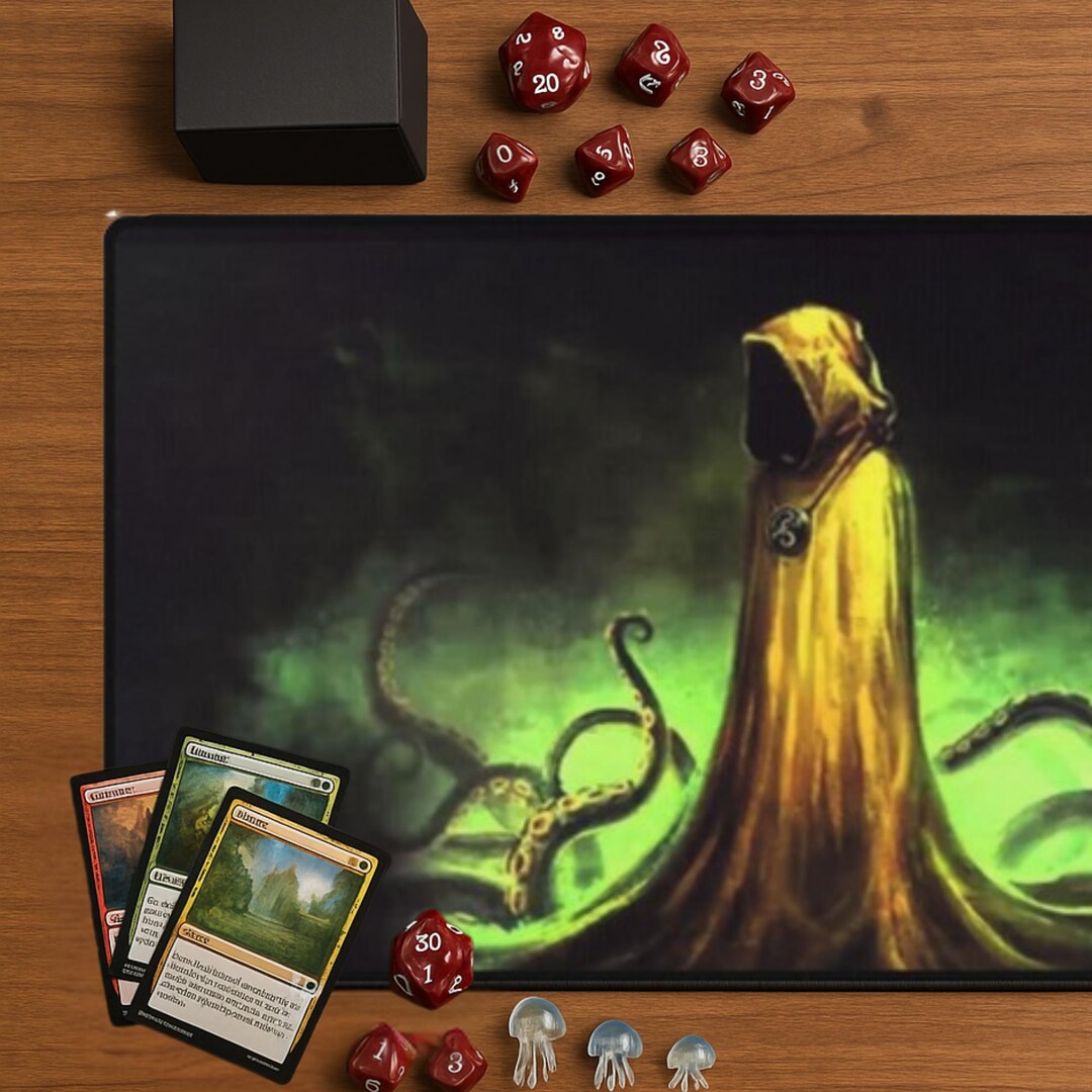 King in Yellow MTG Playmat Extra Large | Lovecraft Cthulhu Mythos Desk ...