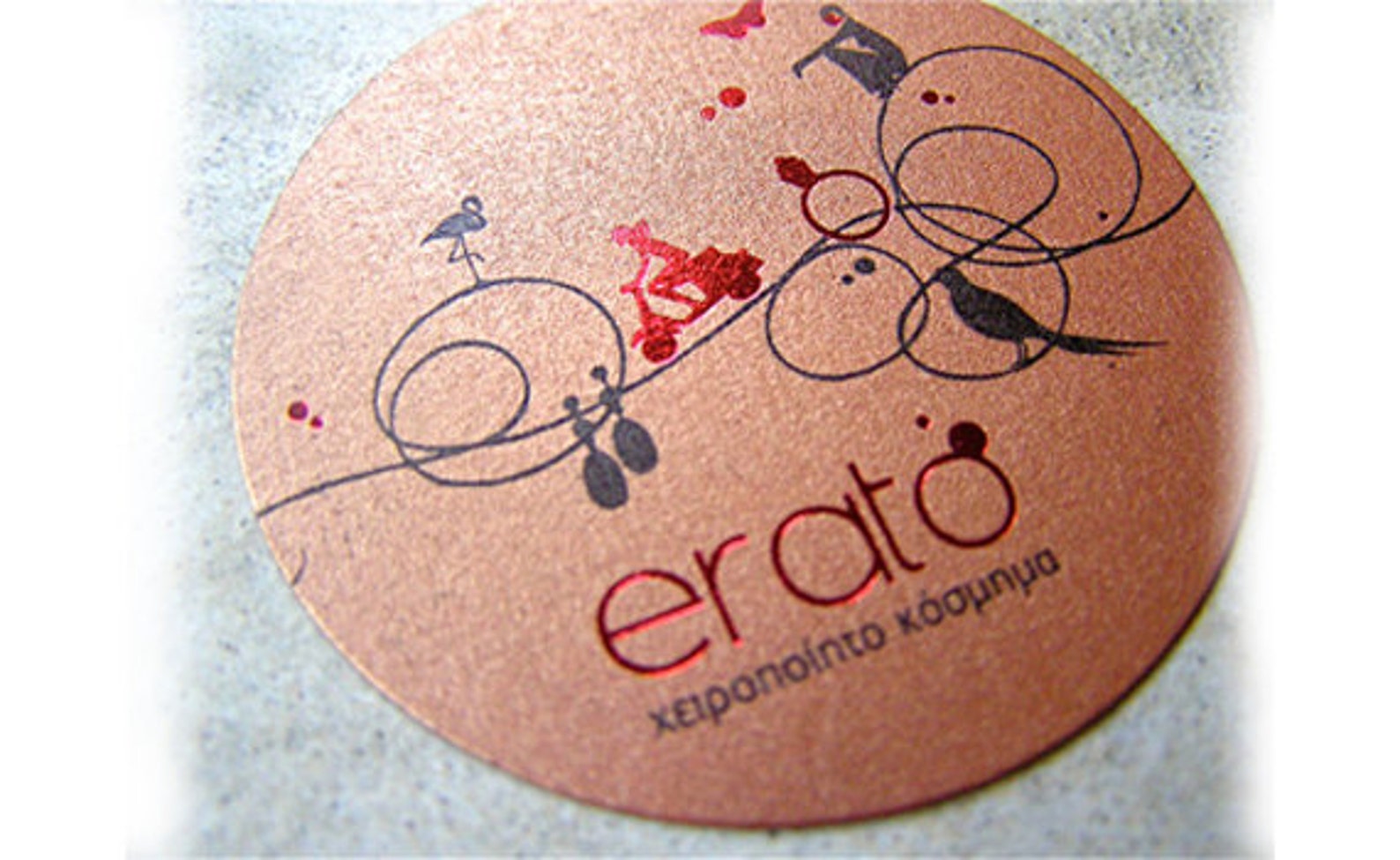 200 Round Hang Tags Business Cards 2.75 Round Circle - Etsy