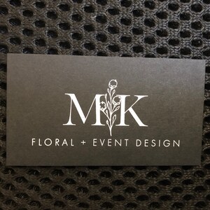 100 Business Cards Black Matte Card Stock 14PT 16PT Thick | Etsy