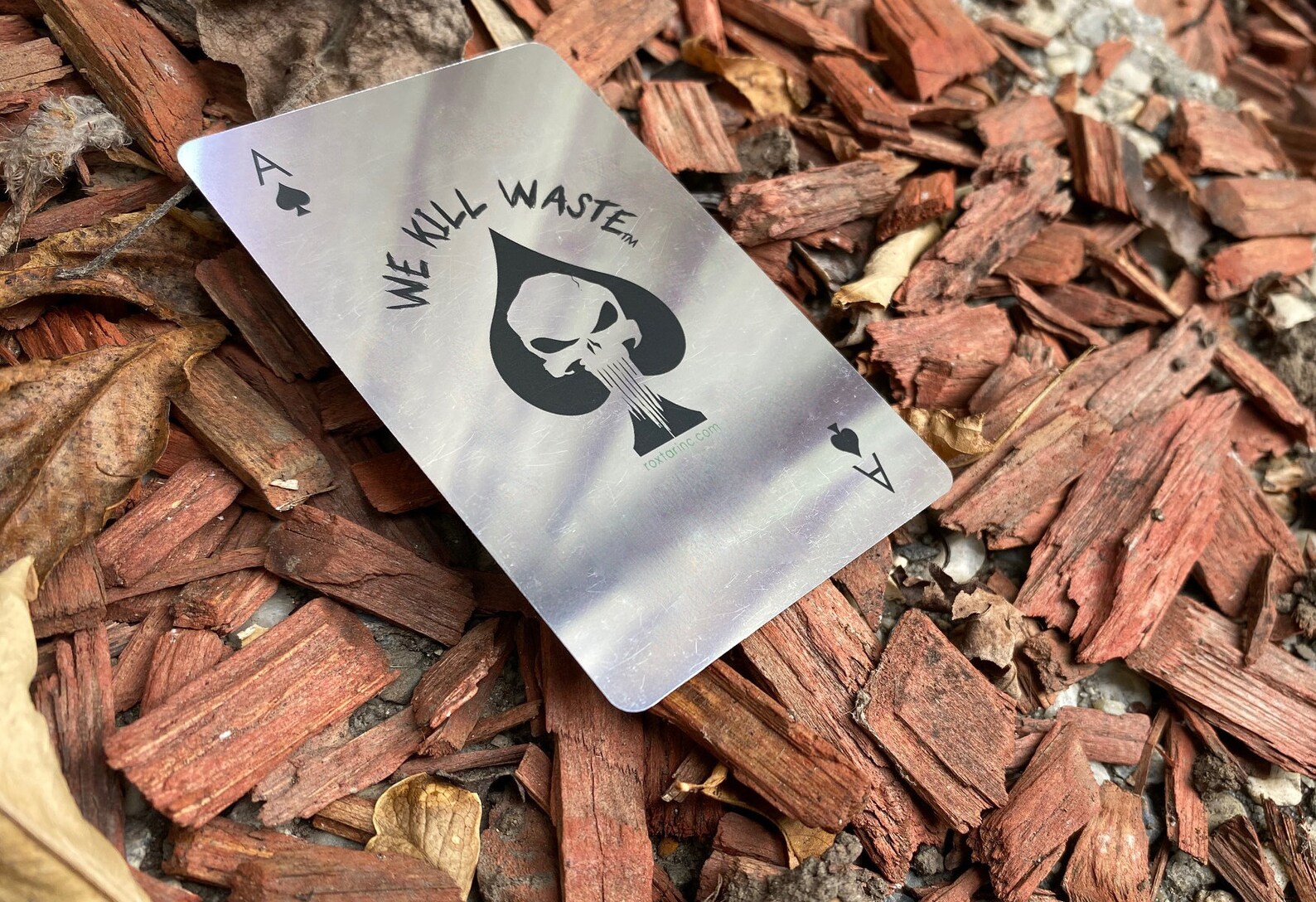 200 Business Cards | Silver Mirror Finish Plastic Stock | Rounded ...