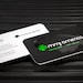 100 Business Cards - 35PT White Silk Laminated Matte Stock Spot UV Spot ...
