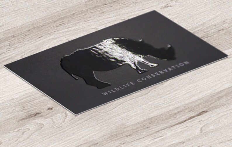 100 Business Cards Raised Ink or Raised Spot UV Gloss 3D - Etsy