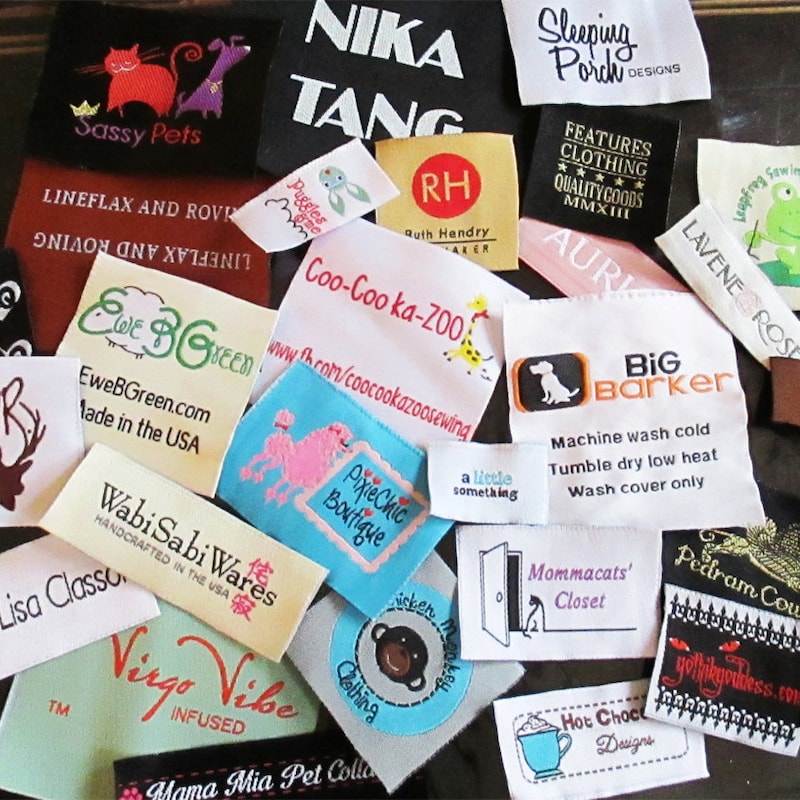 Custom Fabric Labels - Etsy