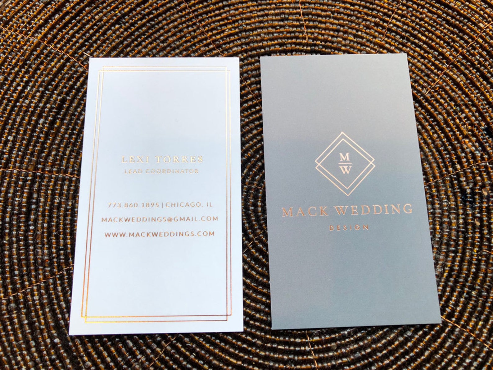 250 Business Cards - 32PT White Silk Laminated Matte Stock Metallic ...