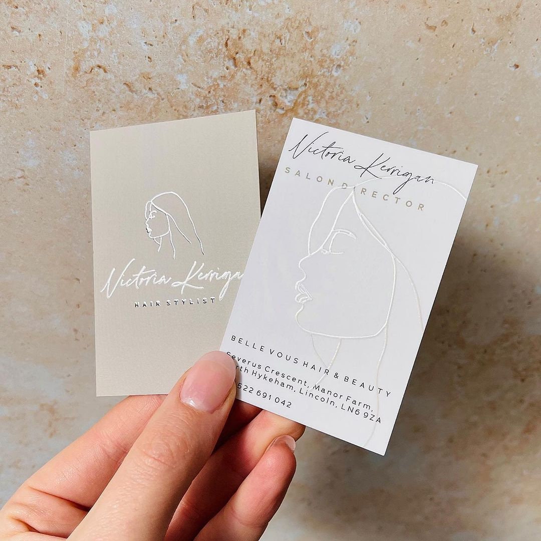 250 Business Cards 16PT Silk Laminated Matte Stock - Etsy UK