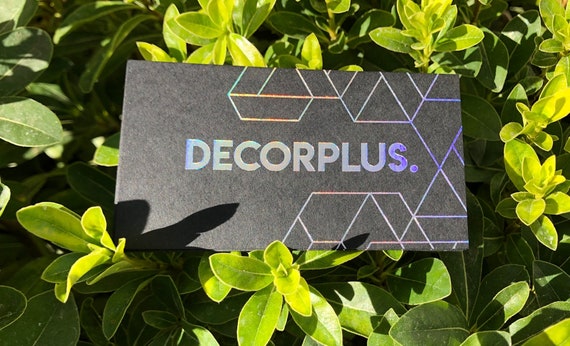 100 Business Cards Black Cards 14PT 16PT Matte Stock | Etsy