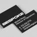 100 Business Cards - Black Matte Card Stock - 18PT Thick Full Color and ...