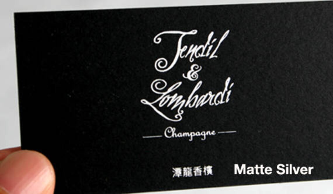 200 Business Cards or Hang Tags Black 14PT 16PT Matte Stock - Etsy