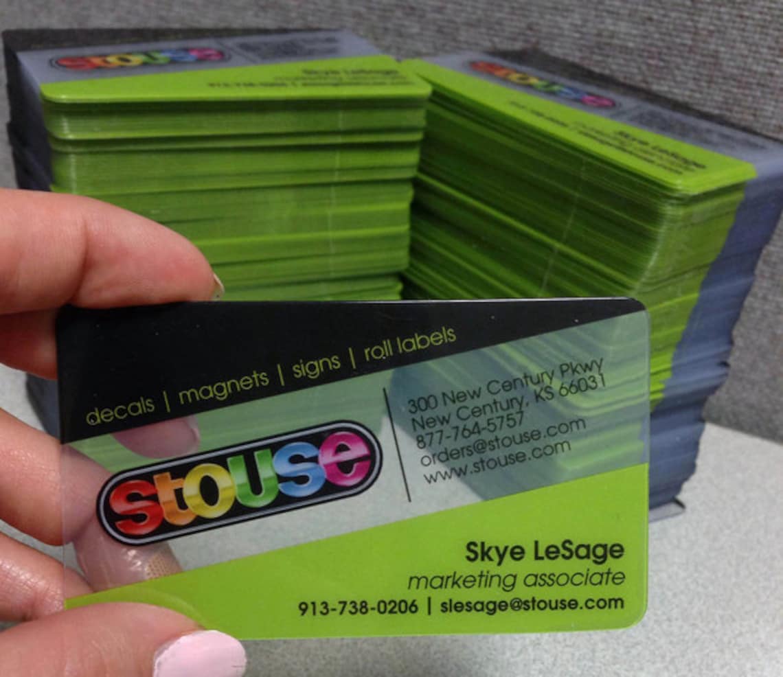 250 Business Cards Color Printing W White Ink 0.02 20 - Etsy