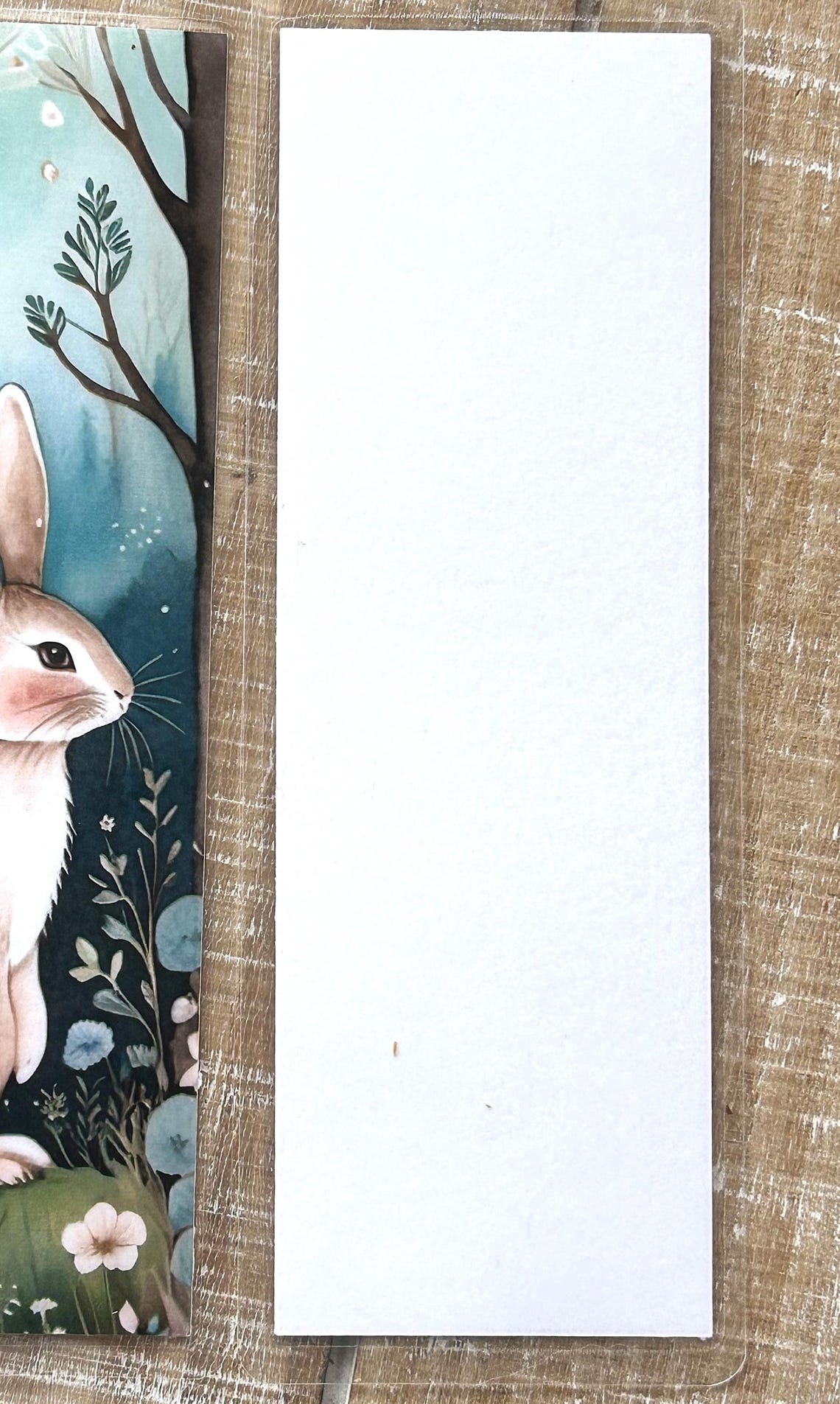 Woodland Animals Bookmark Nature Forest Laminated Bookmark Set - Etsy