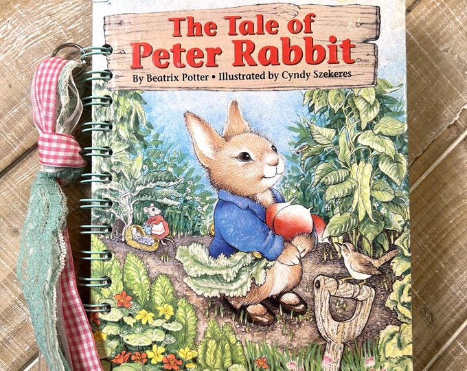 Little Golden Book Peter Rabbit Junk Journal Scrapbook Photo Journal ...