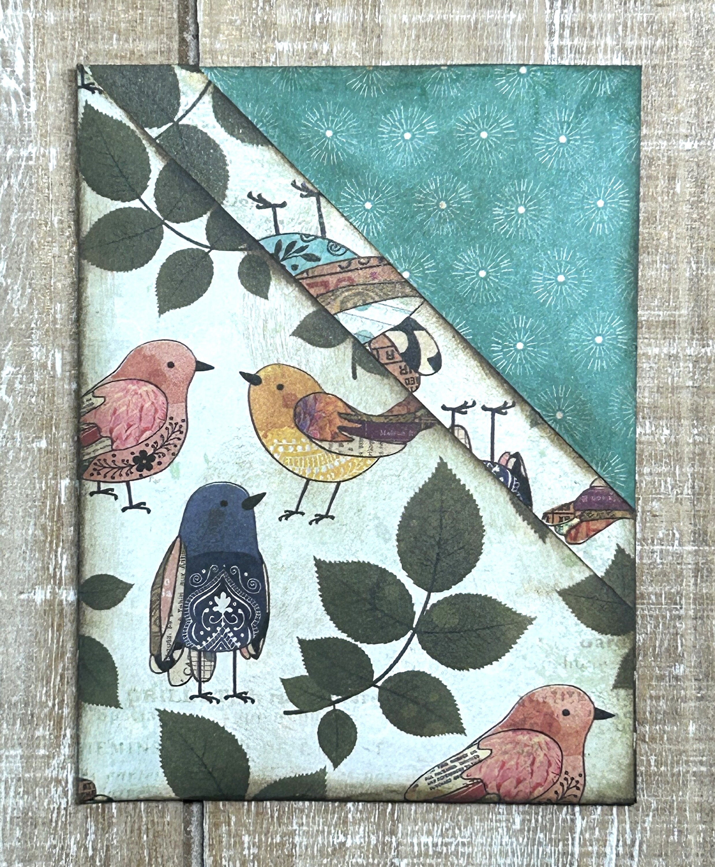 Junk Journal Folded Origami Pocket Paper Folded Pocket Gift Card Tag ...