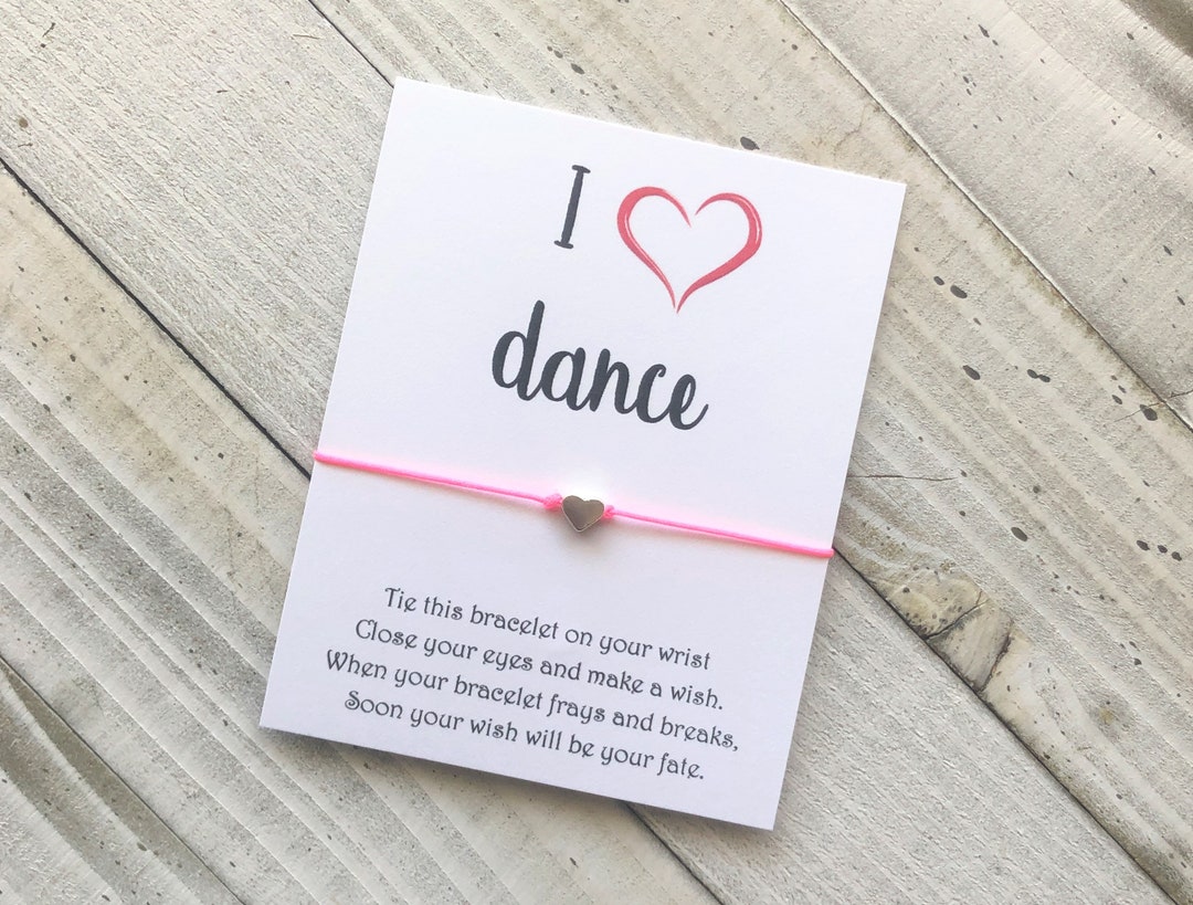 Dance Wish Bracelet Love Dance Cord Wish Bracelet Simple Gift Wish ...