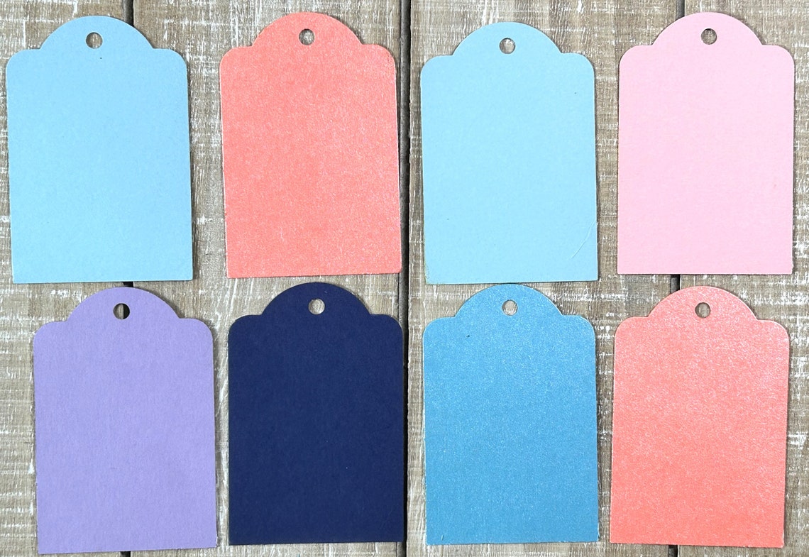 Cookbook Page Tags Upcycled Cooking Book Recipes Kitchen Pocket Tags 8 ...