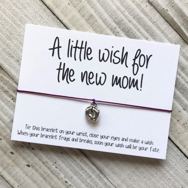 New Mom Bracelet - Etsy