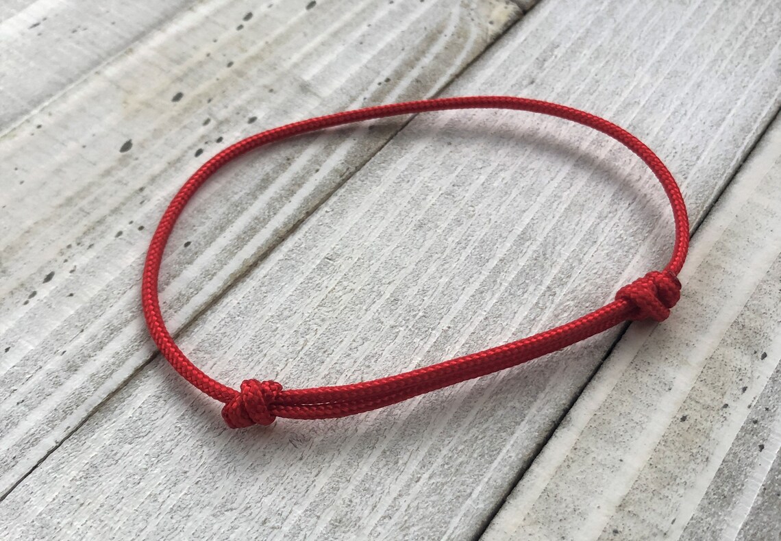 Kabbalah Red String Bracelet Good Luck and Protection Red - Etsy