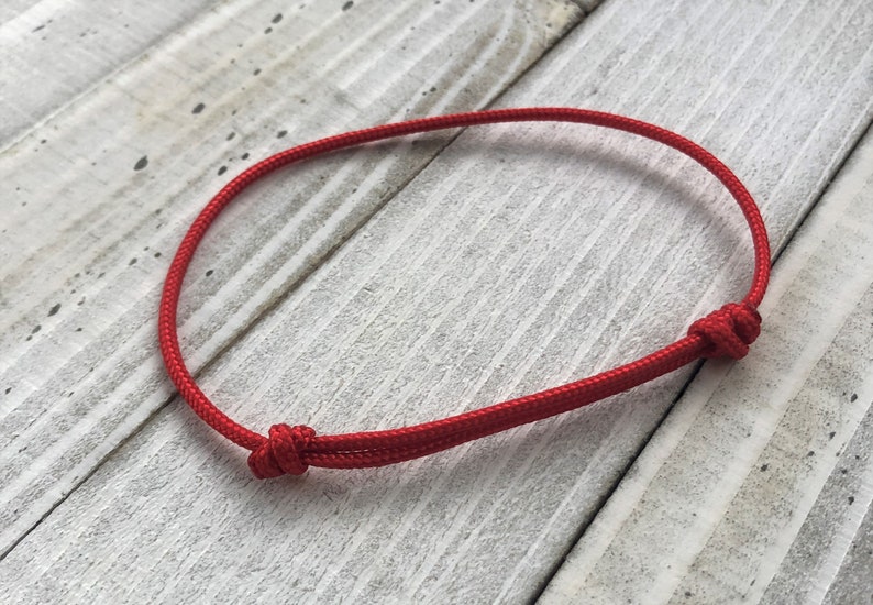 Kabbalah Red String Bracelet Good Luck and Protection Red - Etsy