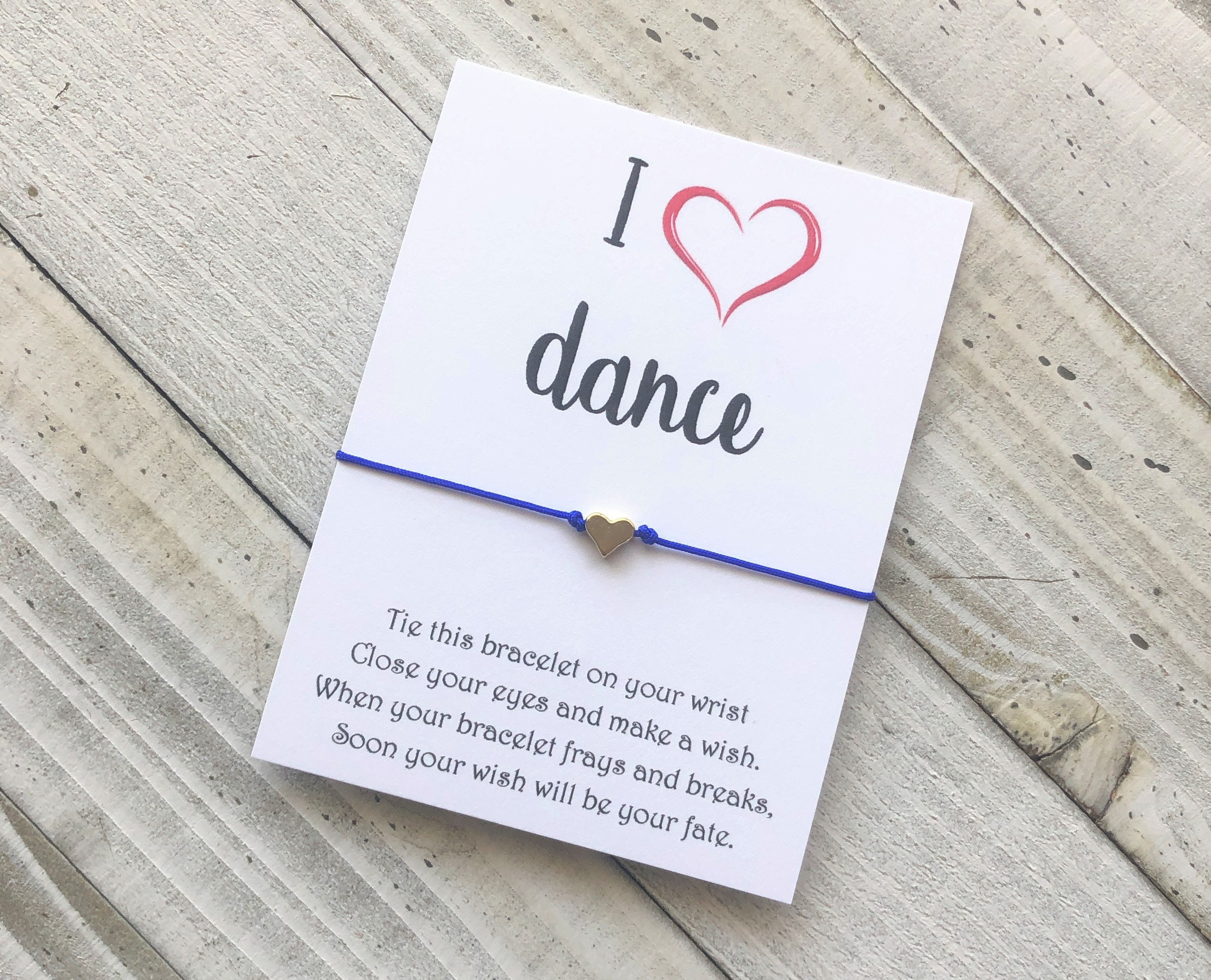 Dance Wish Bracelet Love Dance Cord Wish Bracelet Simple Gift Wish ...