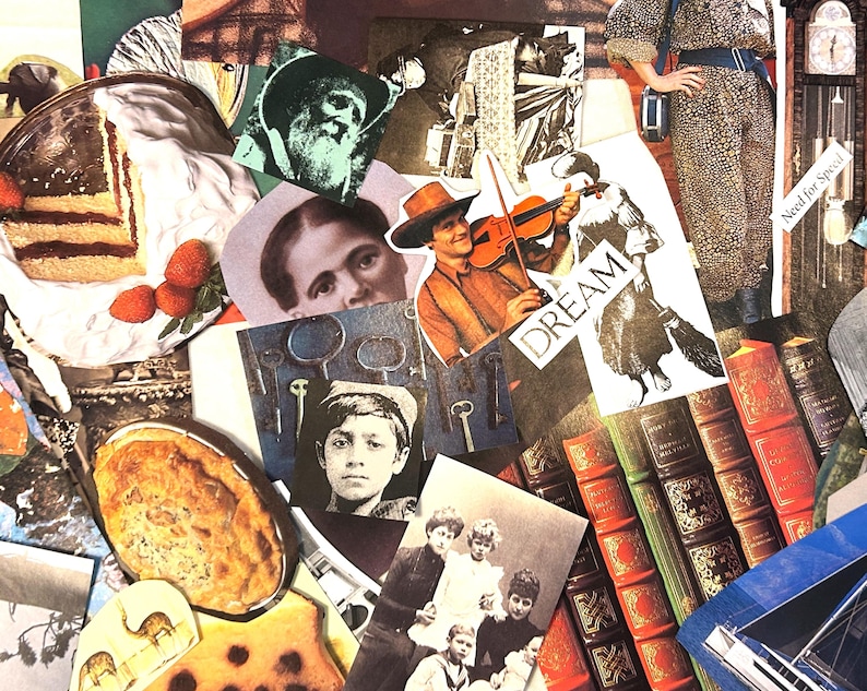Mystery Random Magazine Clippings Lot of Ephemera Magazine Words ...
