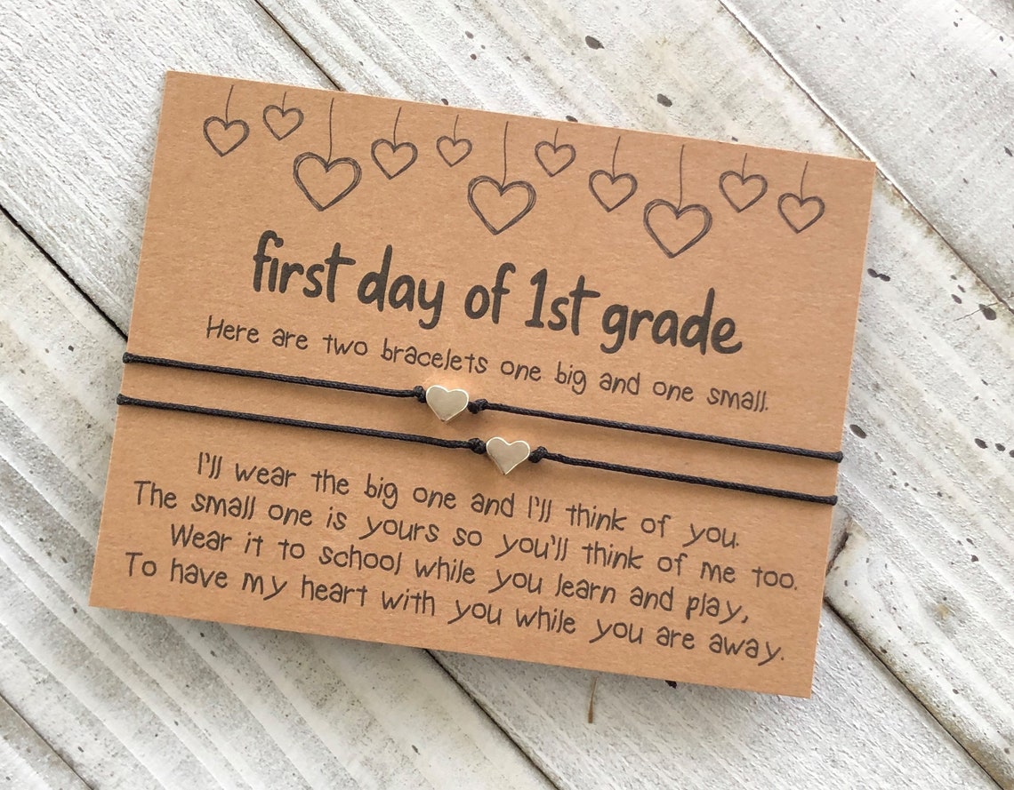 First Day of School Mommy and Me Daddy and Me Comfort Back to - Etsy
