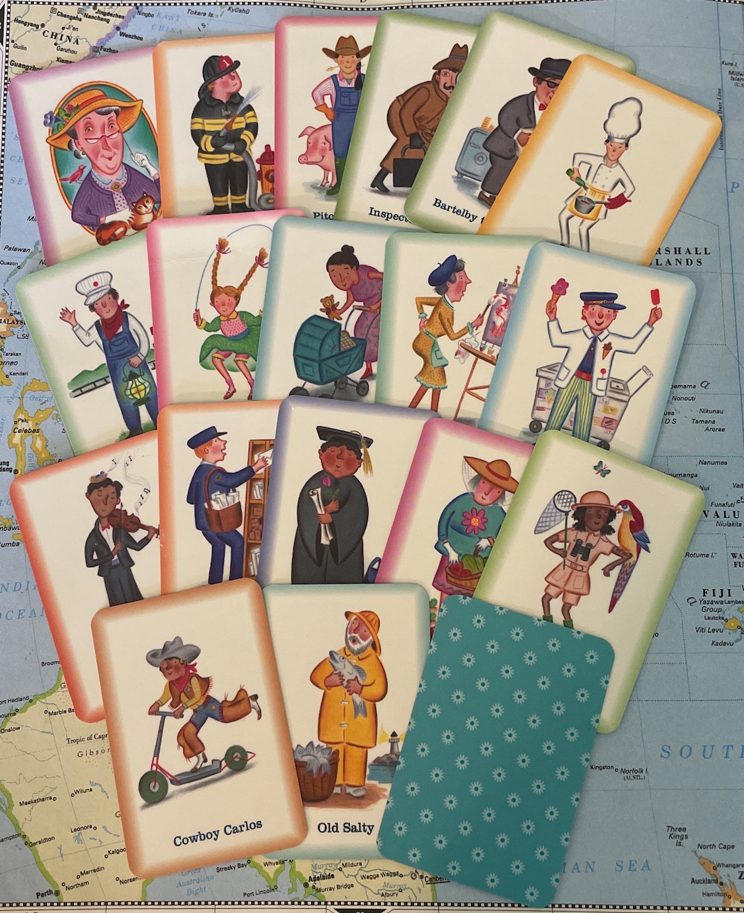 Vintage Miniature Whitman Old Maid Playing Cards- Set of 10 - Etsy