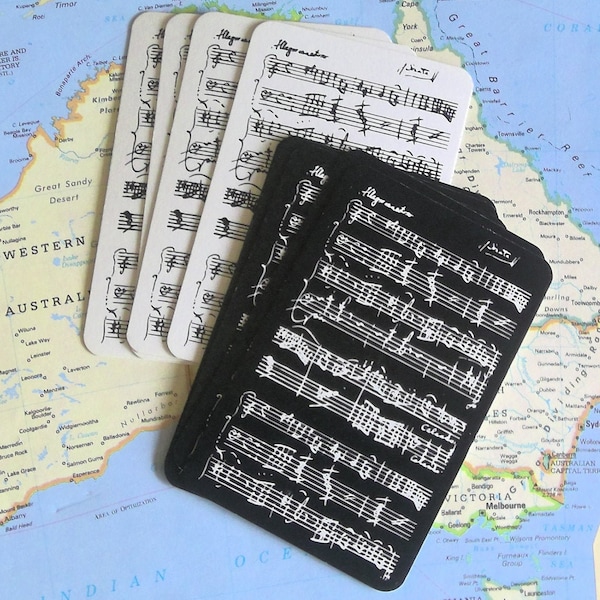 Music Playing Cards - Etsy