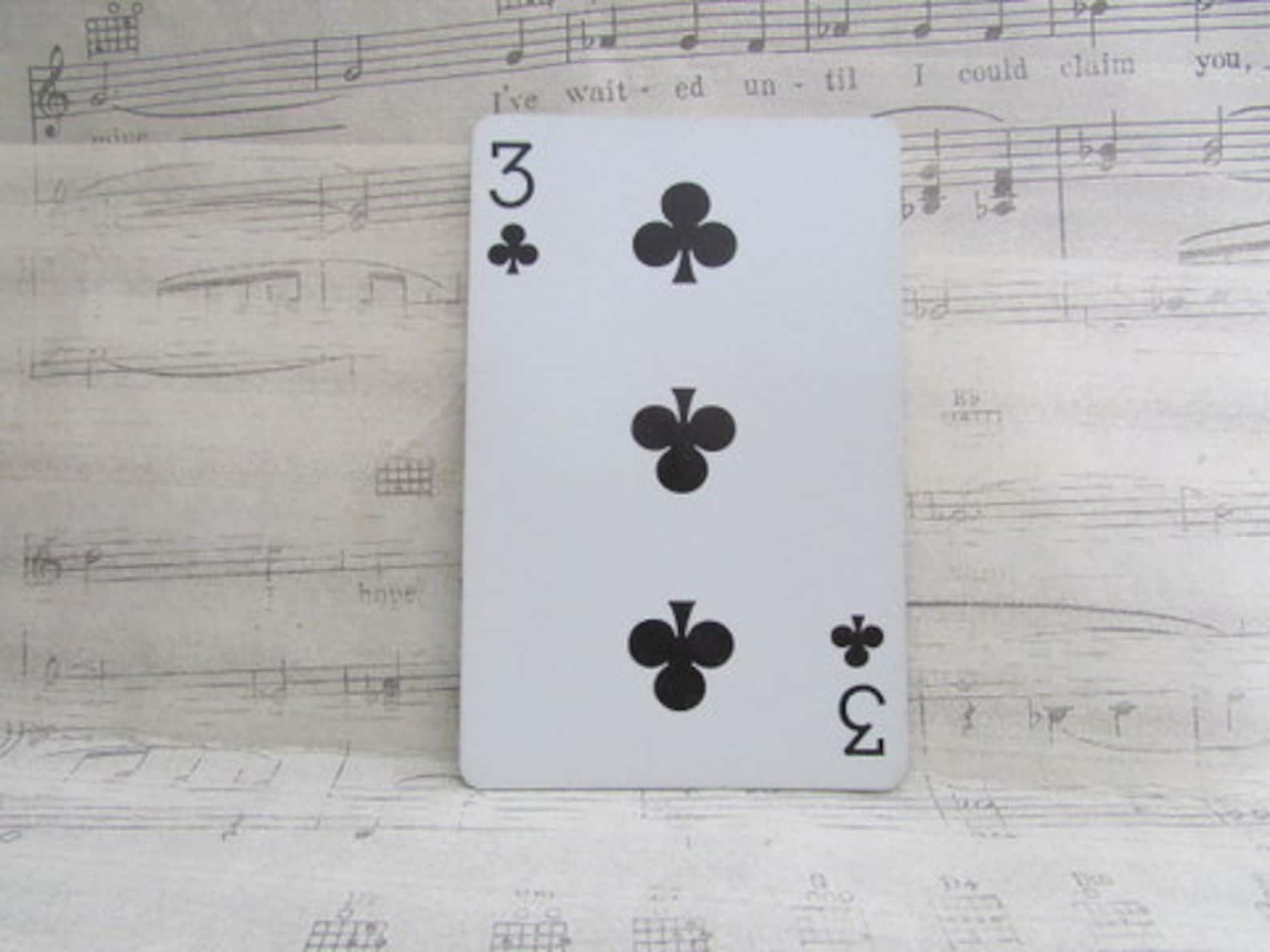 Vintage Flower Playing Cards- Set of 10 - Etsy