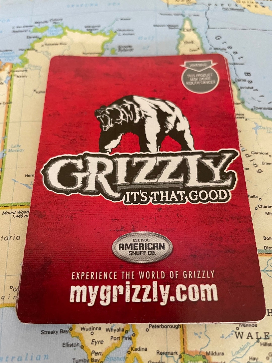 Vintage Grizzly American Snuff Co Advertising Playing Cards- Set of 10 - Etsy