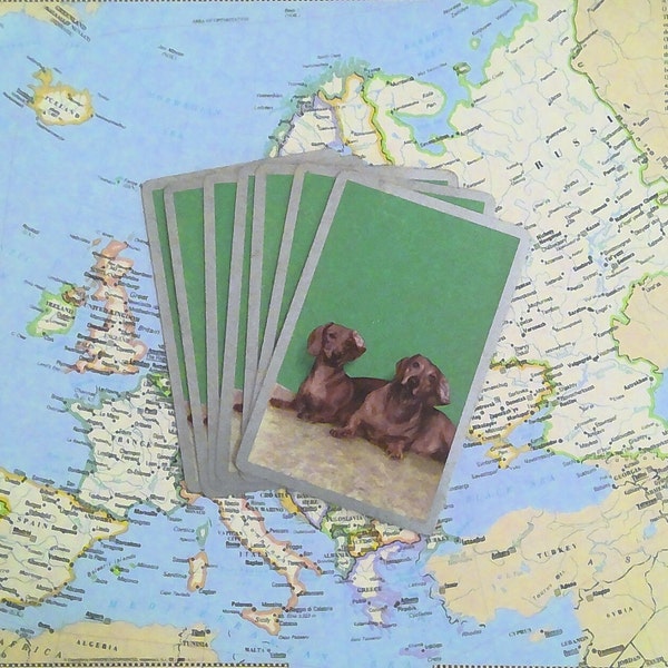 Imperial Dog Playing Cards Vintage - Etsy