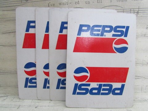 Vintage Pepsi Playing Cards- Set of 10 - Etsy