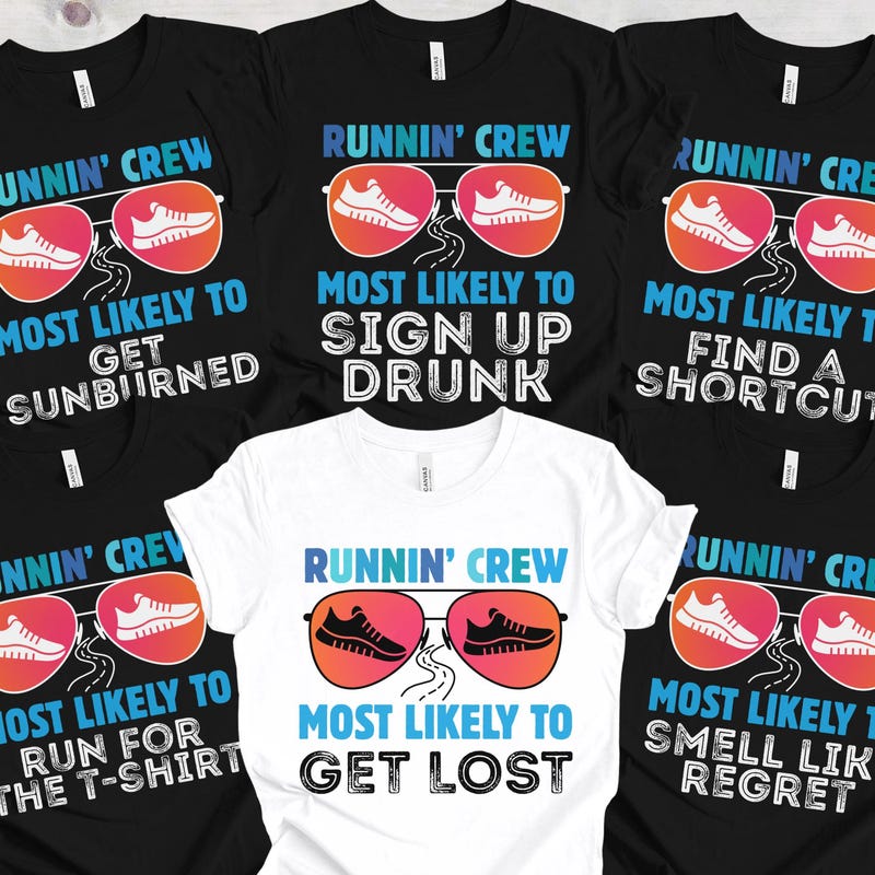 Graphic Running Shirts - Etsy