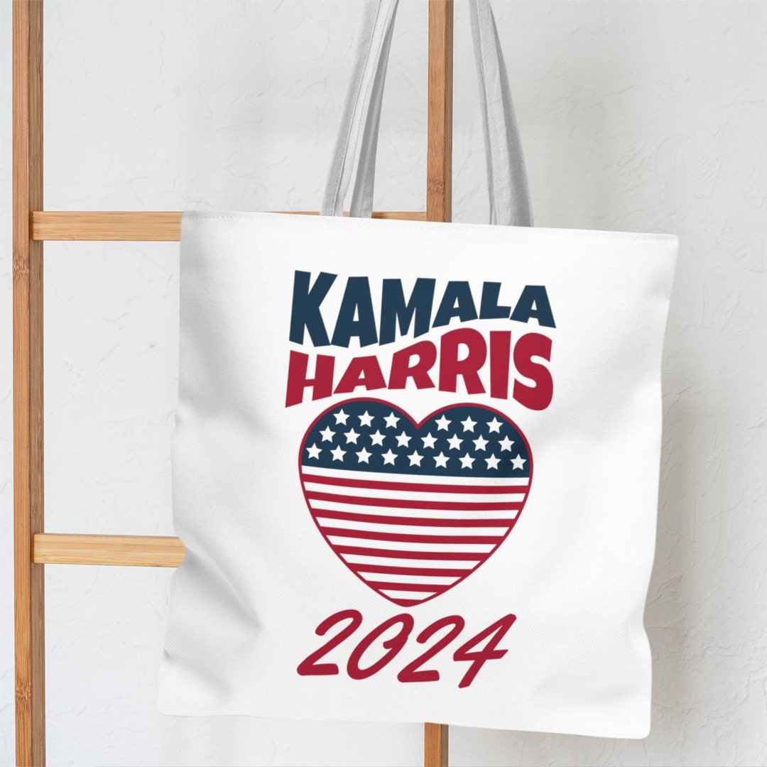 Kamala Harris 2024 Tote Bag 2024 Presidential Election Campaign Tote ...