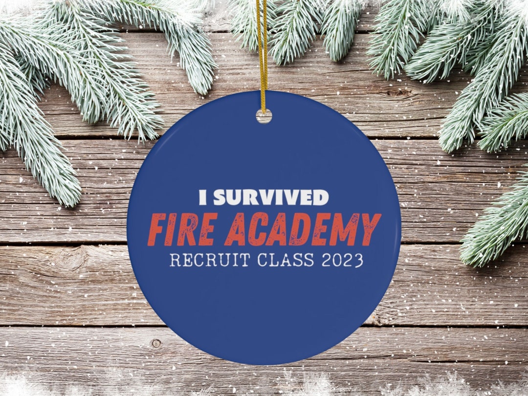 Personalized Fire Academy Graduation Gift, Funny Academy Ornament for ...